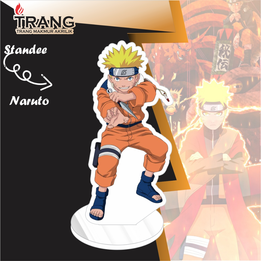 Jual Standee Figure Akrilik Naruto / Standing Action figure Acrylic ...