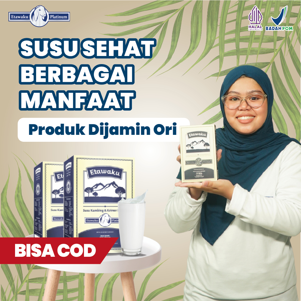Jual Etawaku Platinum Susu Bubuk Kambing Etawa Original Atasi Sendi ...
