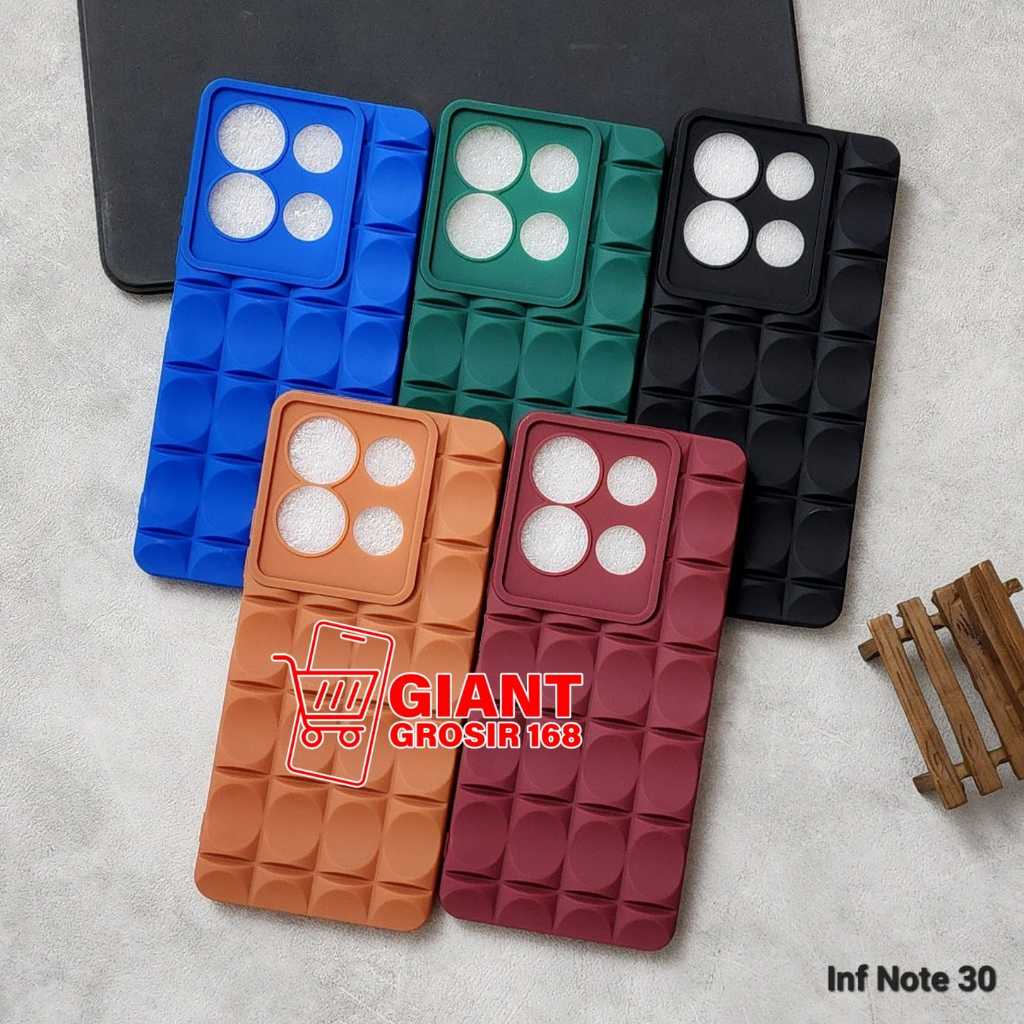 Jual case Infinix Note 30 Case Premium Soft 3D model Finger Case ...