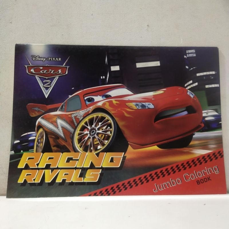 Jual Buku Obral Super Murah - Buku Disney Pixar Cars 2 Racing Rivals ...