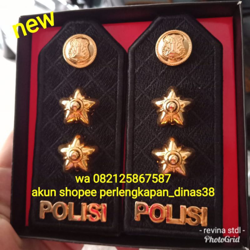 Jual pangkat pamen pdu polisi/pangkat pdu/pangkat dyvine/pangkat polri ...