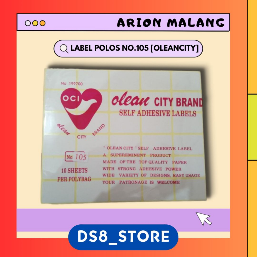 Jual Label Polos No.105 [OleabnCity] | Shopee Indonesia