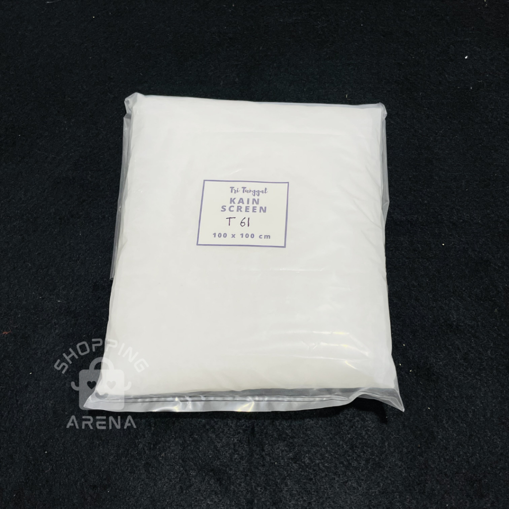 Jual Kain Screen Sablon Ukuran T61 100x100 cm Warna Putih Bahan Monyl ...