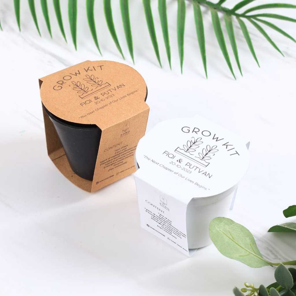 Jual Souvenir Benih Tanaman Best Seller (GROWING KIT) | Shopee Indonesia