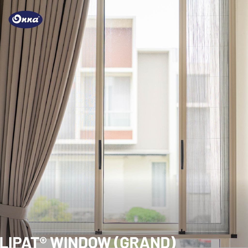 Jual ONNA Lipat Window GRAND Tirai Jendela Minimalis / Kawat Anti ...