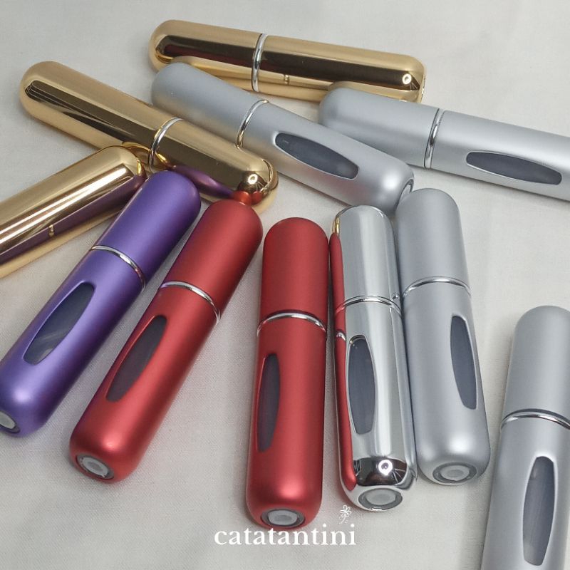 Jual BOTOL PARFUM REFILL MINI PORTABLE UKURAN 5 ML/ BOTOL PARFUM MINI ...