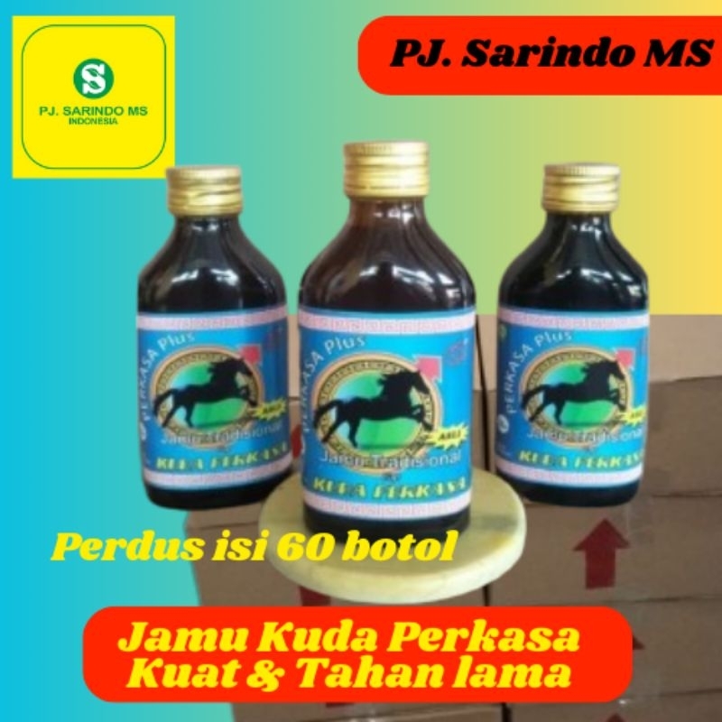 Jual jamu herbal kuda perkasa perdus isi 60 botol | Shopee Indonesia