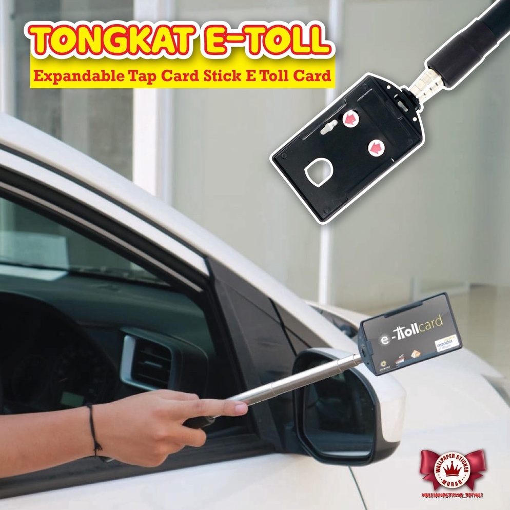 Jual LANGSUNG ATC [WAJIB PUNYA] Tongkat E-Toll / Tongkat Kartu E Tol Toll Flexible Besi Panjang ...