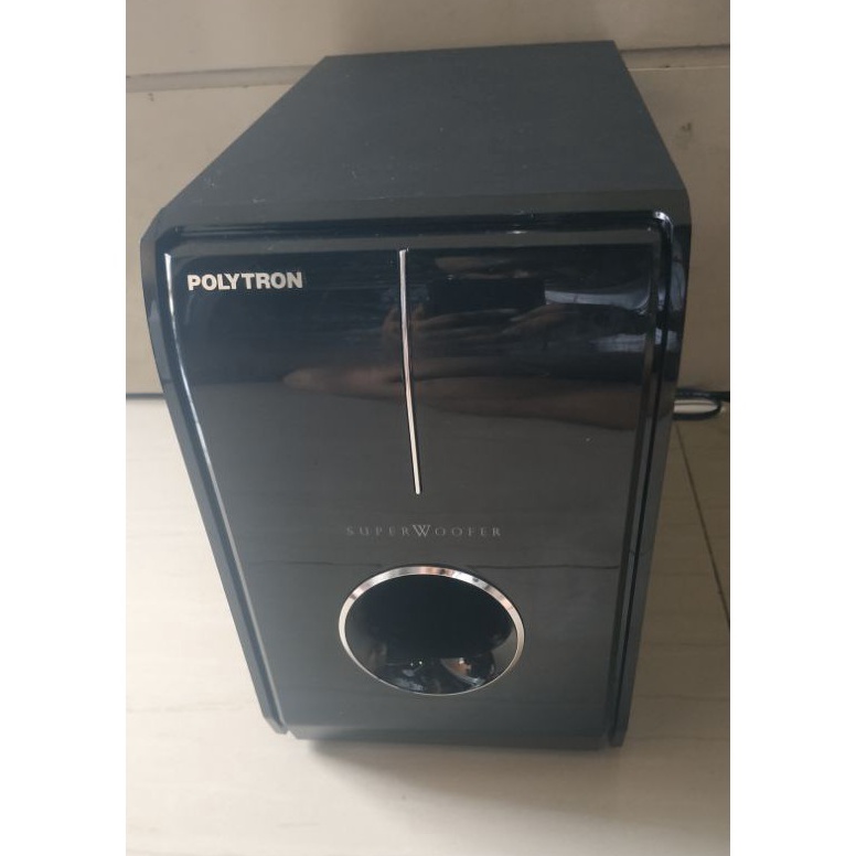 Jual MODEL BJ499 SUBWOFER AKTIF POLYTRON PHT 138 | Shopee Indonesia