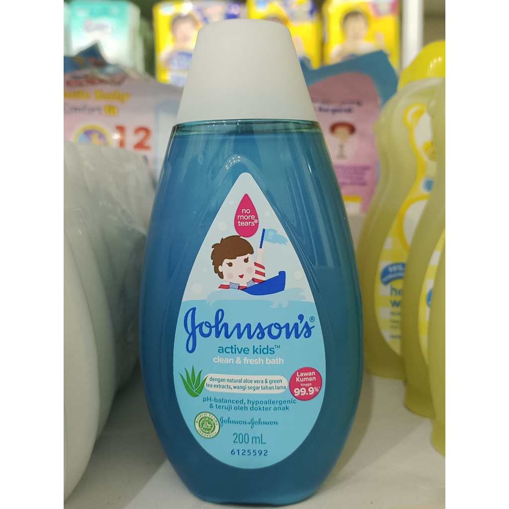 Jual JOHNSON'S Active Kids Clean & Fresh Baby Bath - Sabun Anak-anak ...