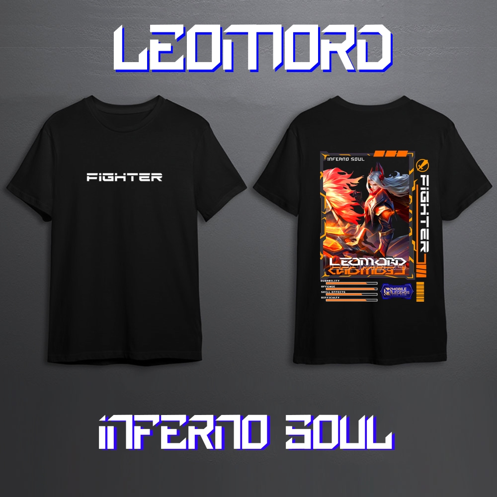 Jual KAOS HERO MOBILE LEGEND LEOMORD FIGHTER SKIN KEREN//KAOS ML//KAOS ... Jual KAOS HERO MOBILE LEGEND LEOMORD FIGHTER SKIN KEREN//KAOS ML//KAOS ...