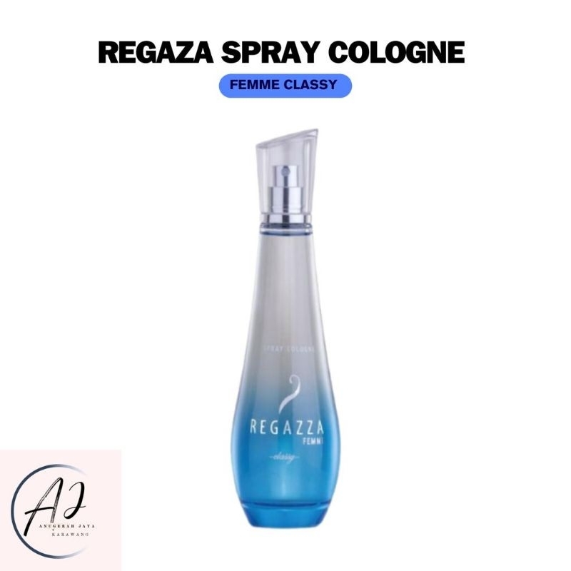 Jual REGAZZA SPRAY COLOGNE FEMME 100 ML | PARFUM WANITA REGAZZA 100 ML ...