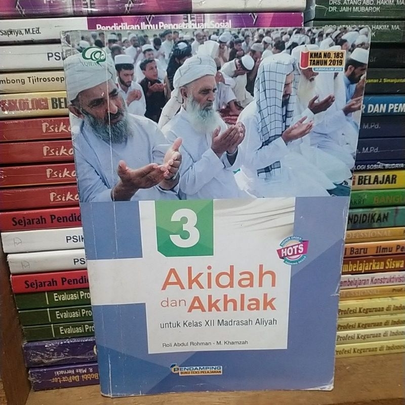 Jual Akidah dan Akhlak Untuk Kelas XII/3/12 Madrasah Aliyah | Shopee Indonesia