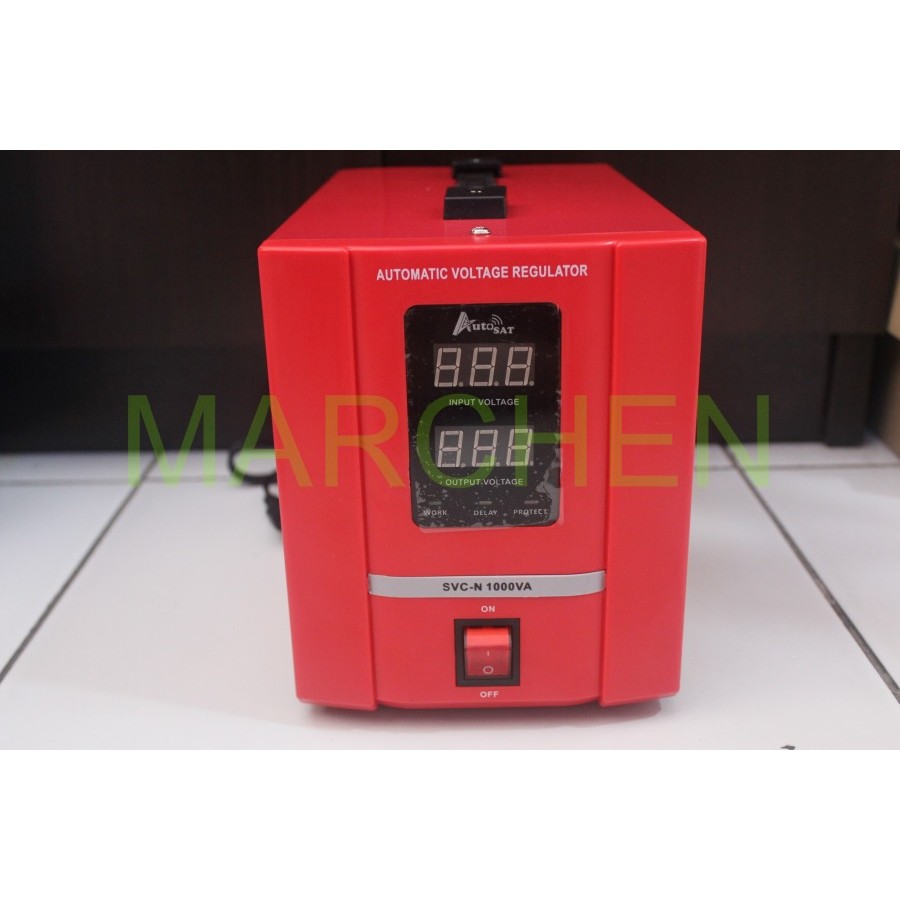 Jual Stavol stavolt Stabilizer stabiliser Digital AUTOSAT 1000 VA 1000W ...