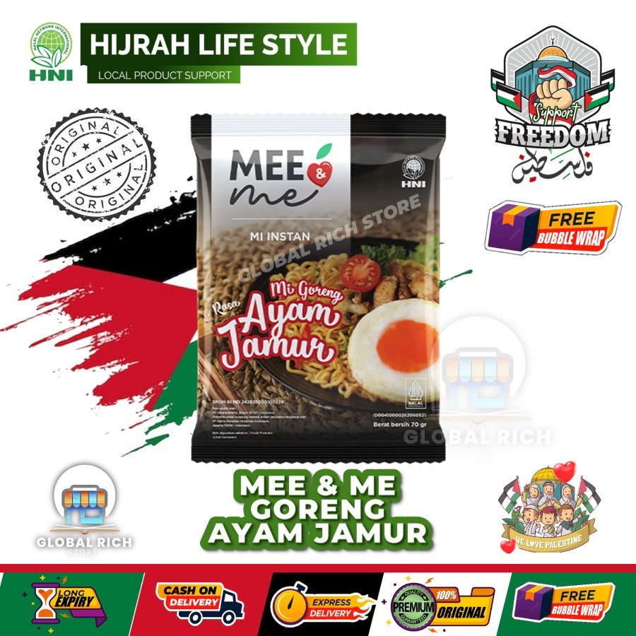Jual Mie Instan Goreng - Mee & Me Ayam Jamur isi 10 - HNI | Shopee Indonesia