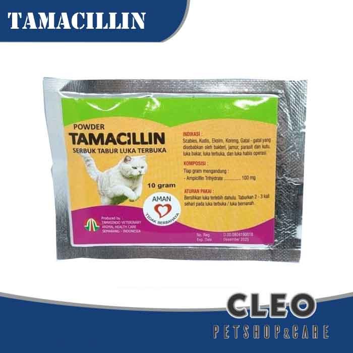 Jual Obat Kucing Tabur Tamacillin Cat Scabies Kudis Koreng | Shopee ...