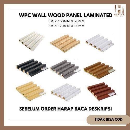Jual TERMURAH HARGA PABRIK!! WPC WALLPANEL LAMINATE DEKORASI DINDING ...