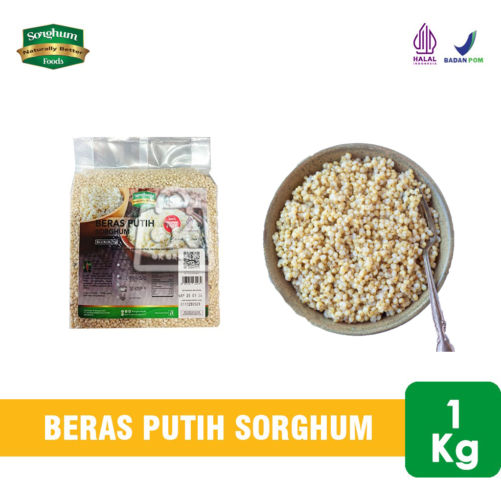 Jual Beras Putih Sorghum Kupas / Beras Sorghum (1 Kg) | Shopee Indonesia