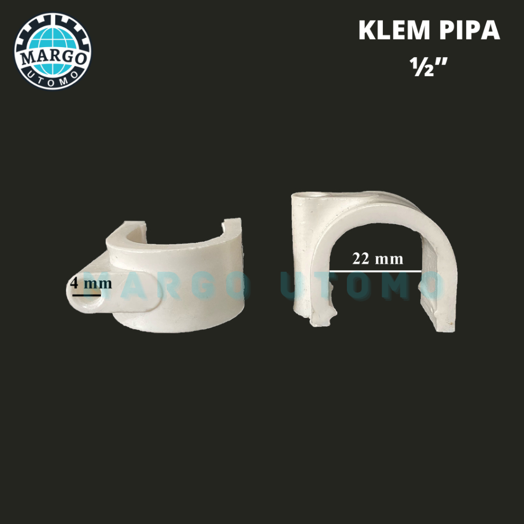 Jual Plastik Klem Pipa PVC Paralon 1/2" inch | Shopee Indonesia