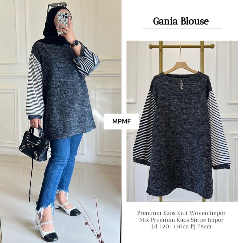 Jual Gania blouse | Shopee Indonesia