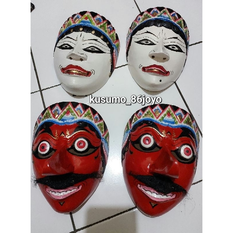 Jual Topeng Tari Sekartaji Panji Klono | Shopee Indonesia