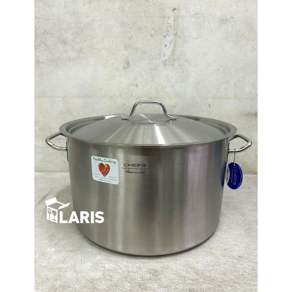 Jual Bima Chefs Sauce Pot 40cm 30,2 Liter Panci Bima Stainless Bahan ...