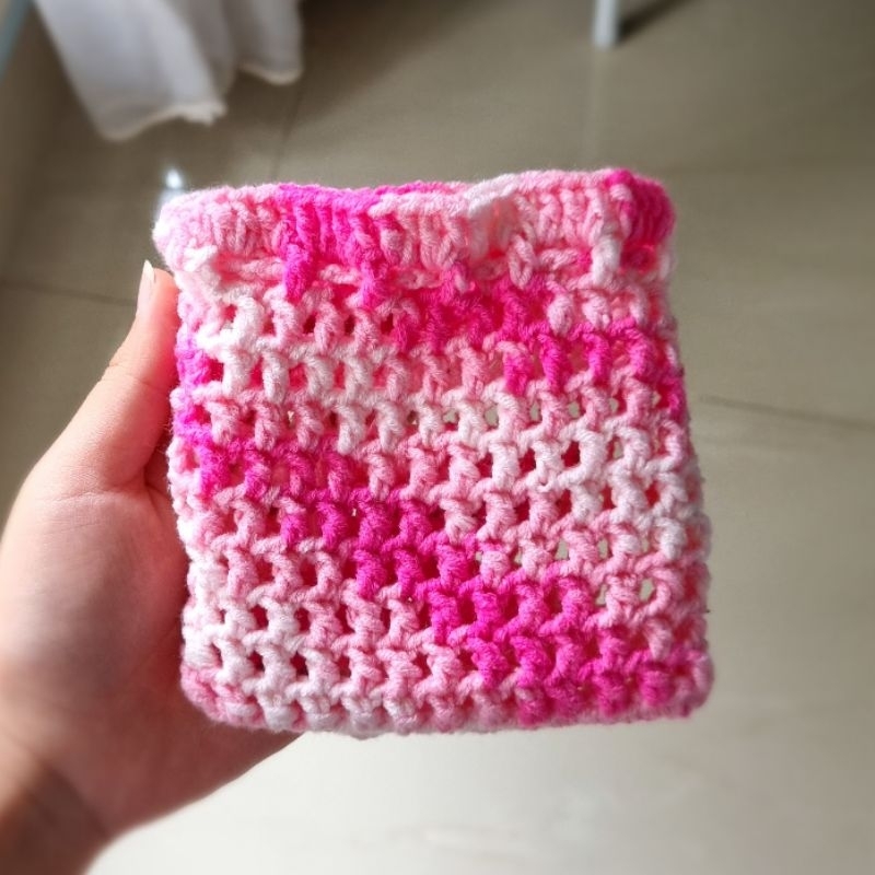 Jual POUCH CROCHET - KANTONG RAJUTAN ( handmade ) | Shopee Indonesia