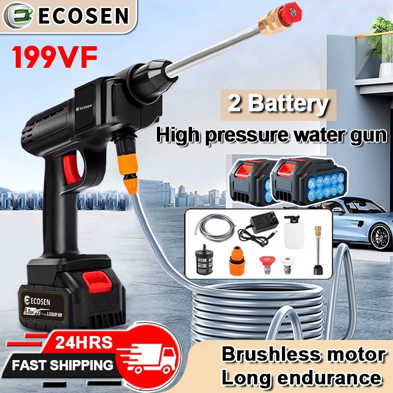 Jual ECOSEN 199V 100Bar mesin cuci mobil Jet Cleaner Tekanan Mesin Cuci ...