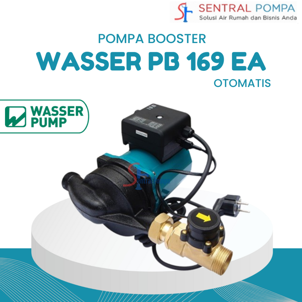 Jual Pompa Booster PB 169 EA Wasser Mesin Air Pendorong Booster Pump ...