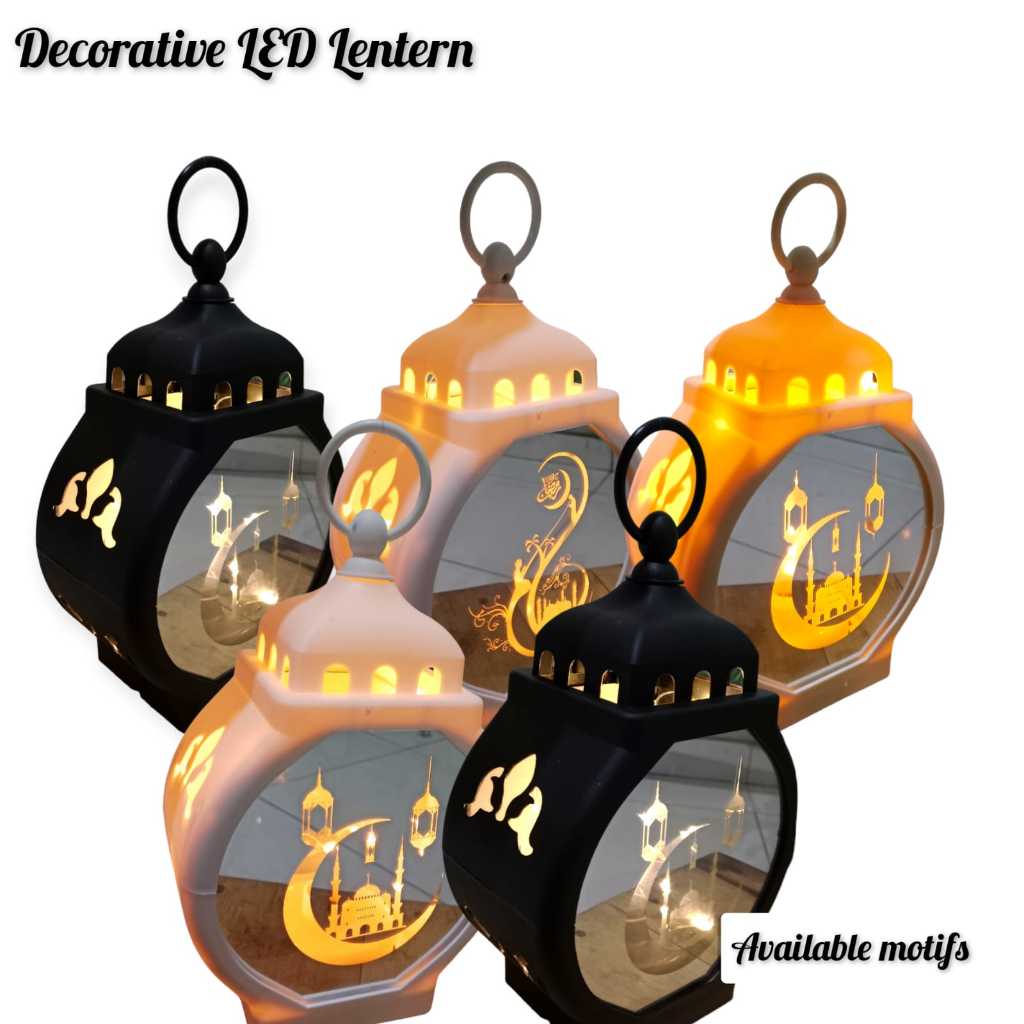 Jual Lampu Hias LED / Lampu Tidur Hias LED Kaca Transparan Lentera ...