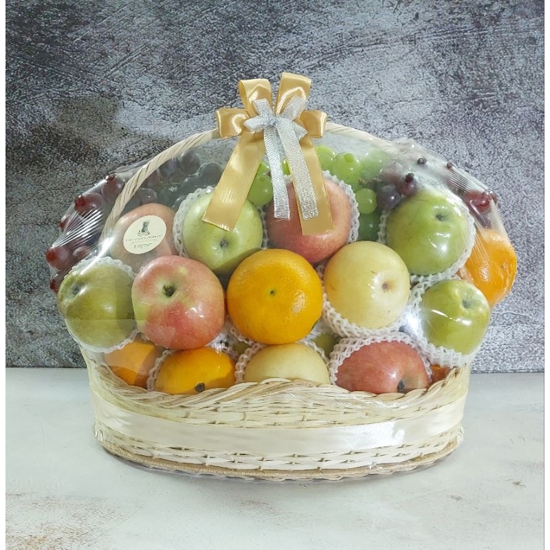 Jual Parcel Keranjang Buah / Parsel Buah Keranjang Hantaran / Parsel ...
