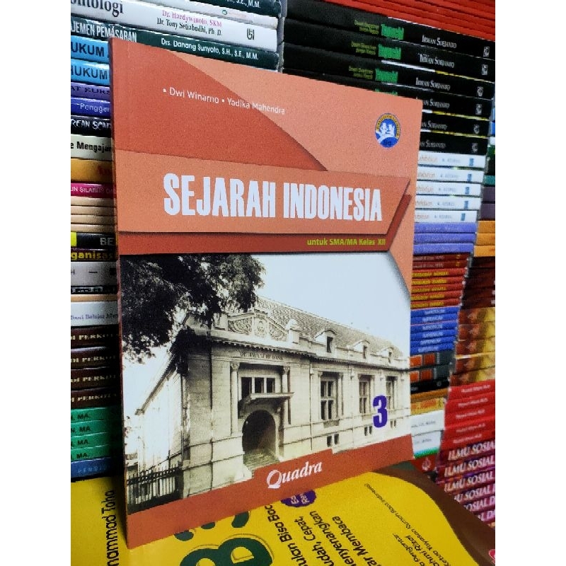 Jual Sejarah Indonesia untuk SMA/MA kelas 3 revisi - Quadra | Shopee Indonesia
