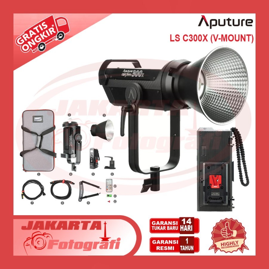Jual Aputure LS C300X (V-MOUNT) | Shopee Indonesia