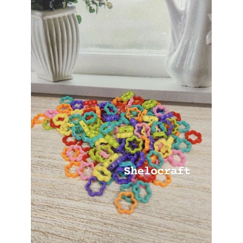 Jual Ring Pandora bunga warna | Shopee Indonesia