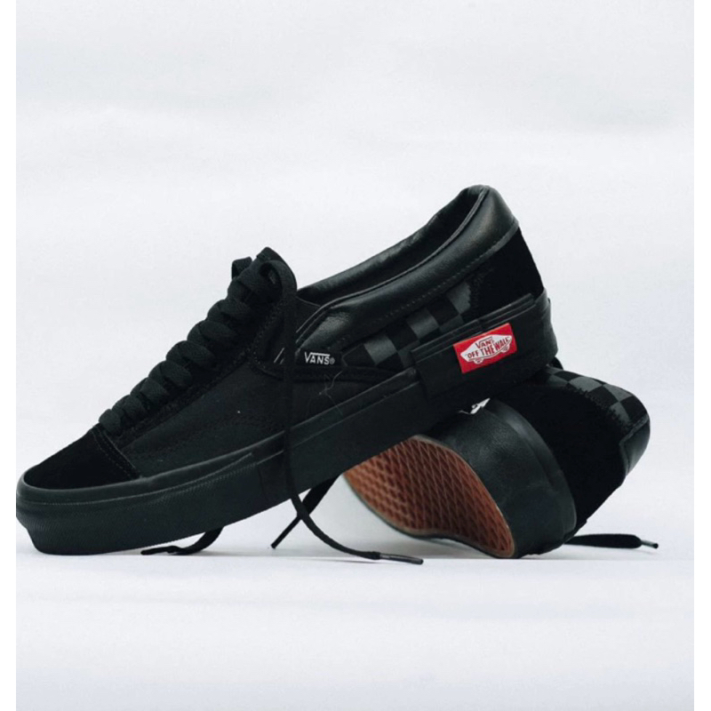 Jual VANS SLIP ON CUT AND PASTE BLACK ORIGINAL 100% GUARANTEE | Shopee ...