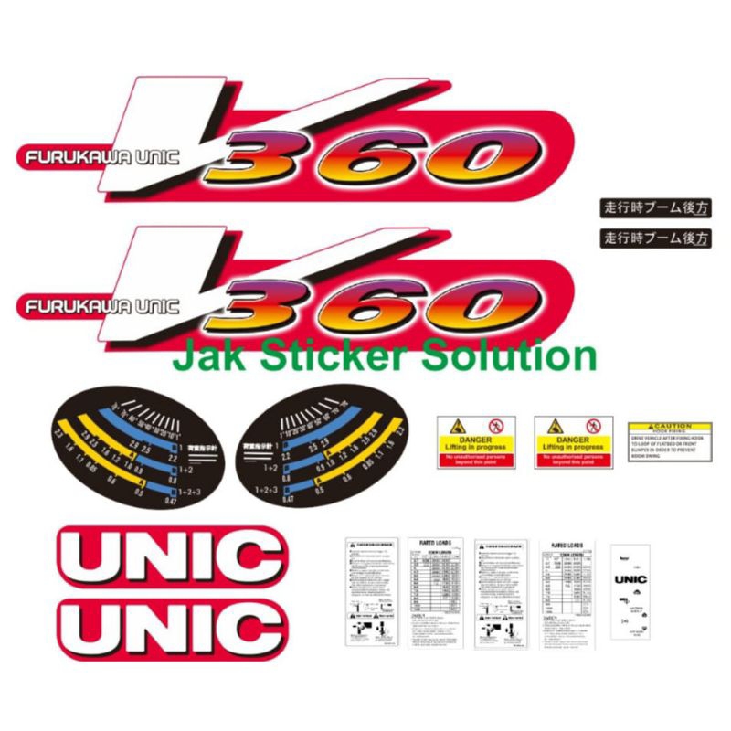 Jual Stiker Crane V360 UNIC | Shopee Indonesia