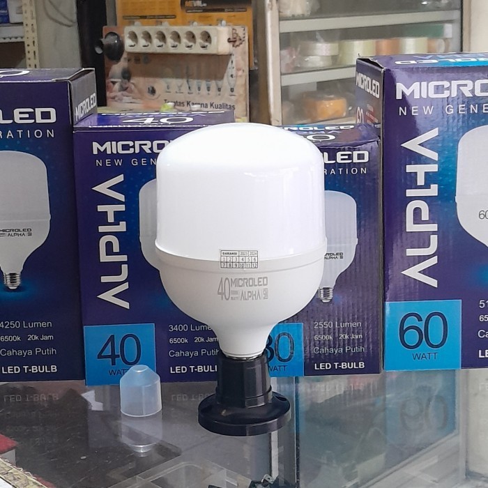 Jual Bohlam lampu LED Microled Alpha 30w 40w 50w 60w 30 40 50 60 watt ...