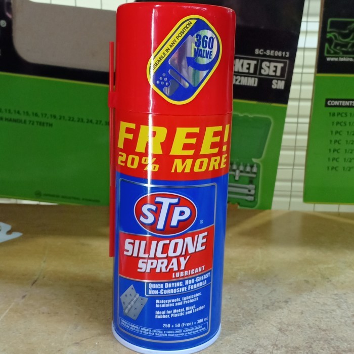 Jual STP Silicone Spray Lubricant Pelumas Anti Karat Mobil Power Window ...