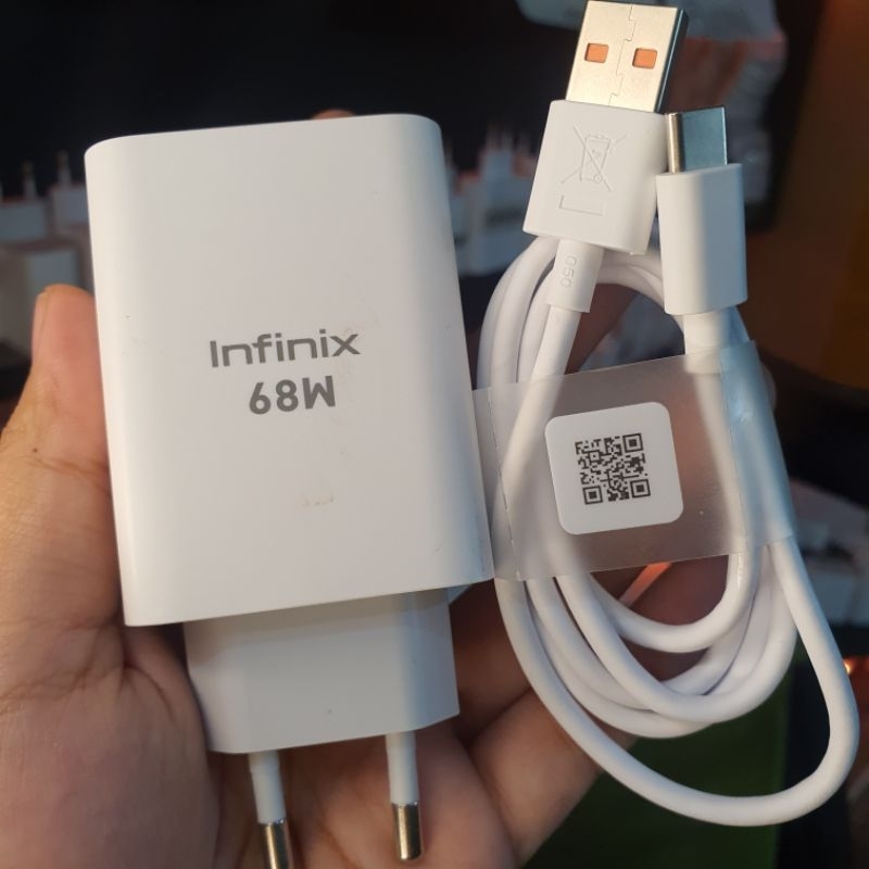 Jual Charger INFINIX ORI 68Wat Asli COPOTAN HP Note 30Pro Zero 30 5G ...