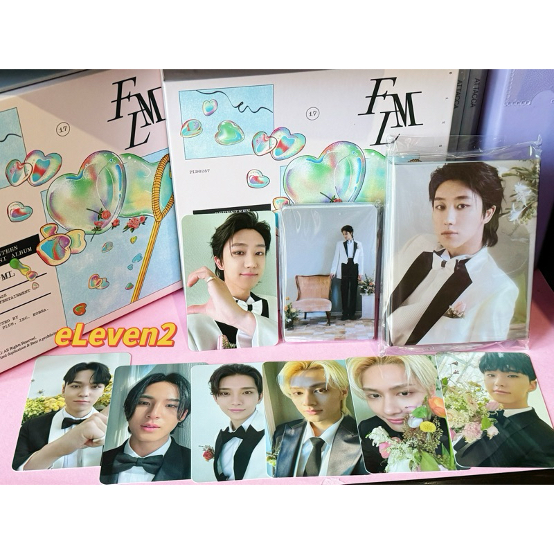Jual SEVENTEEN album FML Carat Version Cover The8 Minghao Vernon Mingyu Joshua Jun Hoshi ...