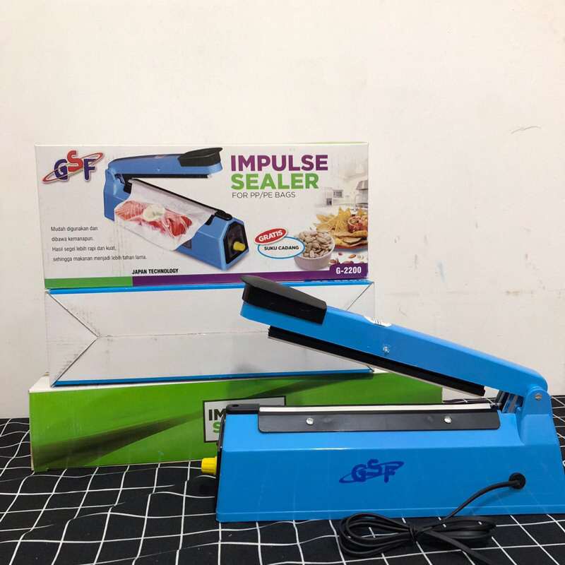 Jual Impulse Sealer / Alat perekat plastik GSF | Shopee Indonesia