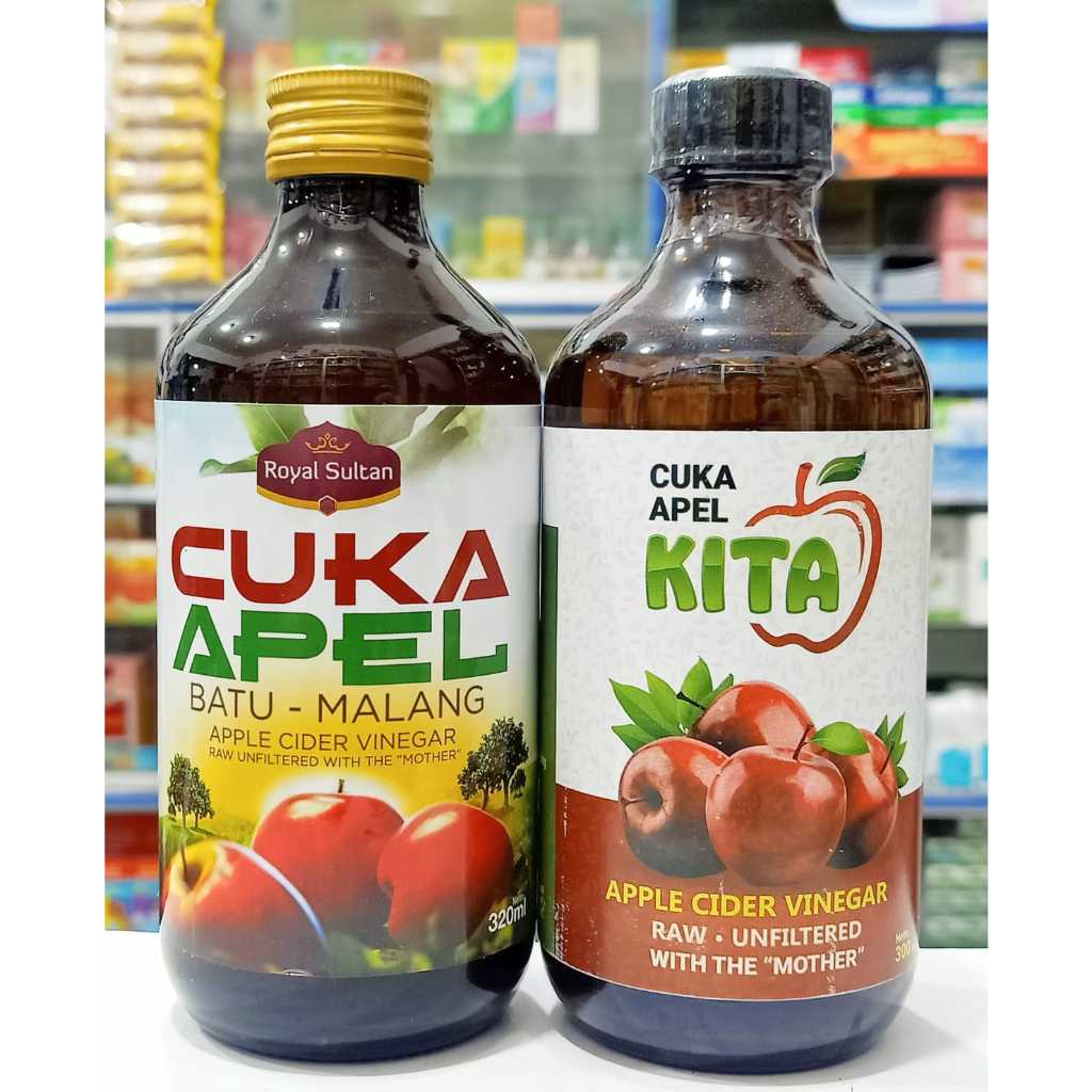 Jual Cuka Apel 𝐑𝐎𝐘𝐀𝐋 𝐒𝐔𝐋𝐓𝐀𝐍 & 𝐊𝐈𝐓𝐀 𝟑𝟎𝟎𝐌𝐋 - Menurunkan Tensi Darah ...