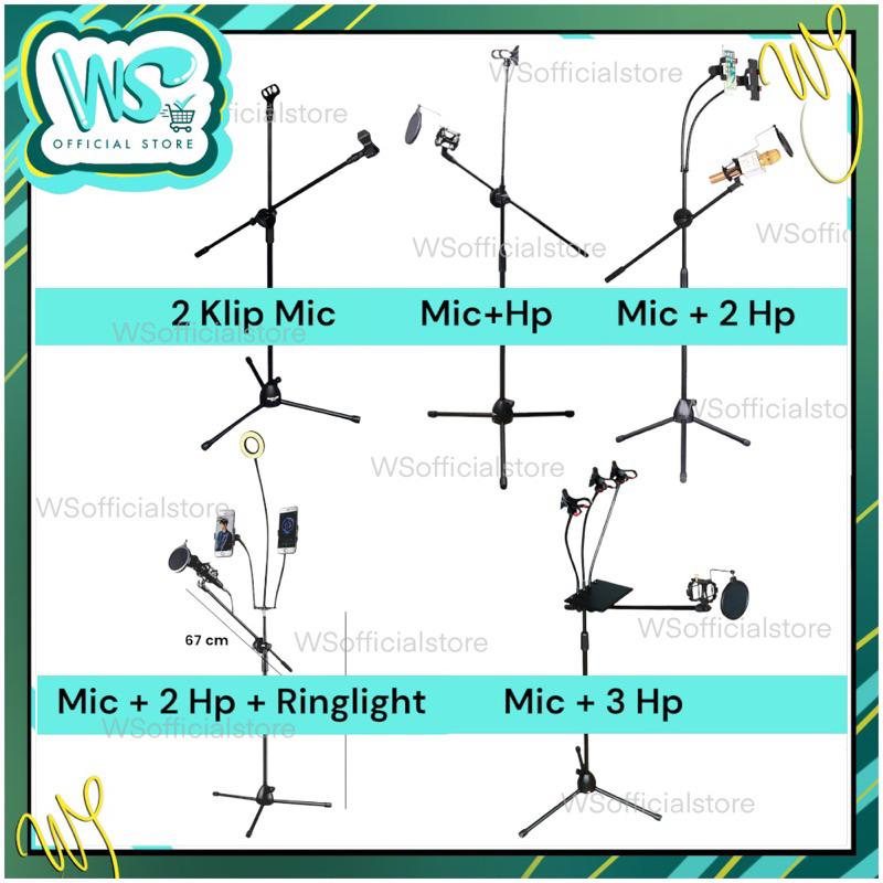 Jual Stand Mic Terlengkap & Harga Terbaru Mei 2026 | Shopee Indonesia
