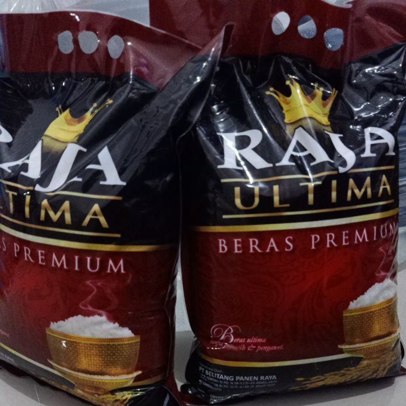 Jual Beras Premium Raja Ultima Kemasan 5Kg | Shopee Indonesia