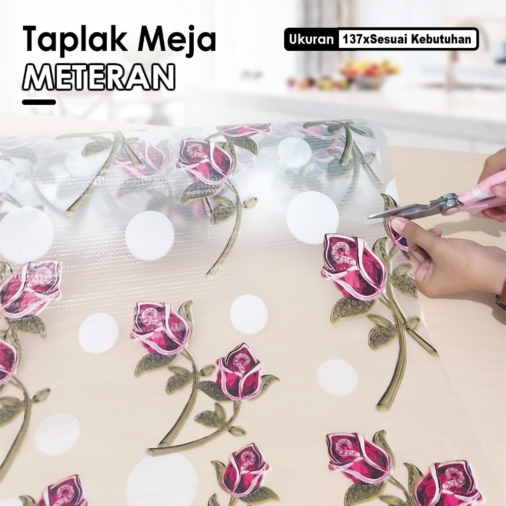 Jual Taplak Meja Meteran / Taplak Meja Makan Ukuran Custom / Taplak ...