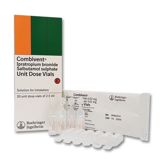 Jual Combivent UDV 10 Vial 2.5 ml (Per Vial) | Shopee Indonesia