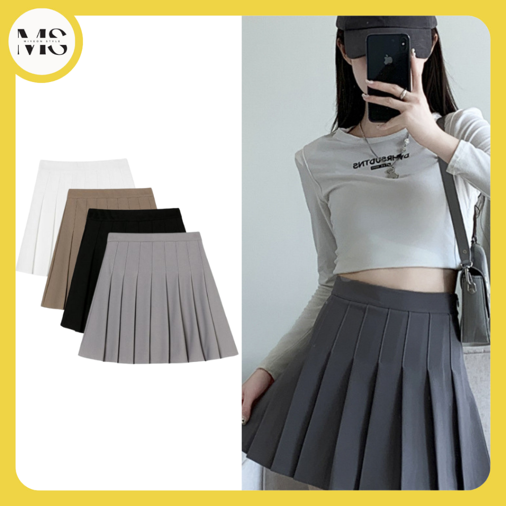 Jual *Miyeon* 258 Rok Pendek Mini Korean Women Mini Skirt Model Lipat ...