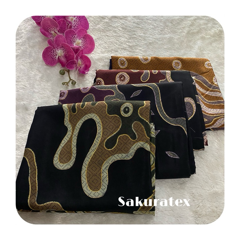 Jual BAHAN BATIK METERAN | BATIK PRINTING HALUS | KAIN BATIK | BAHAN ...