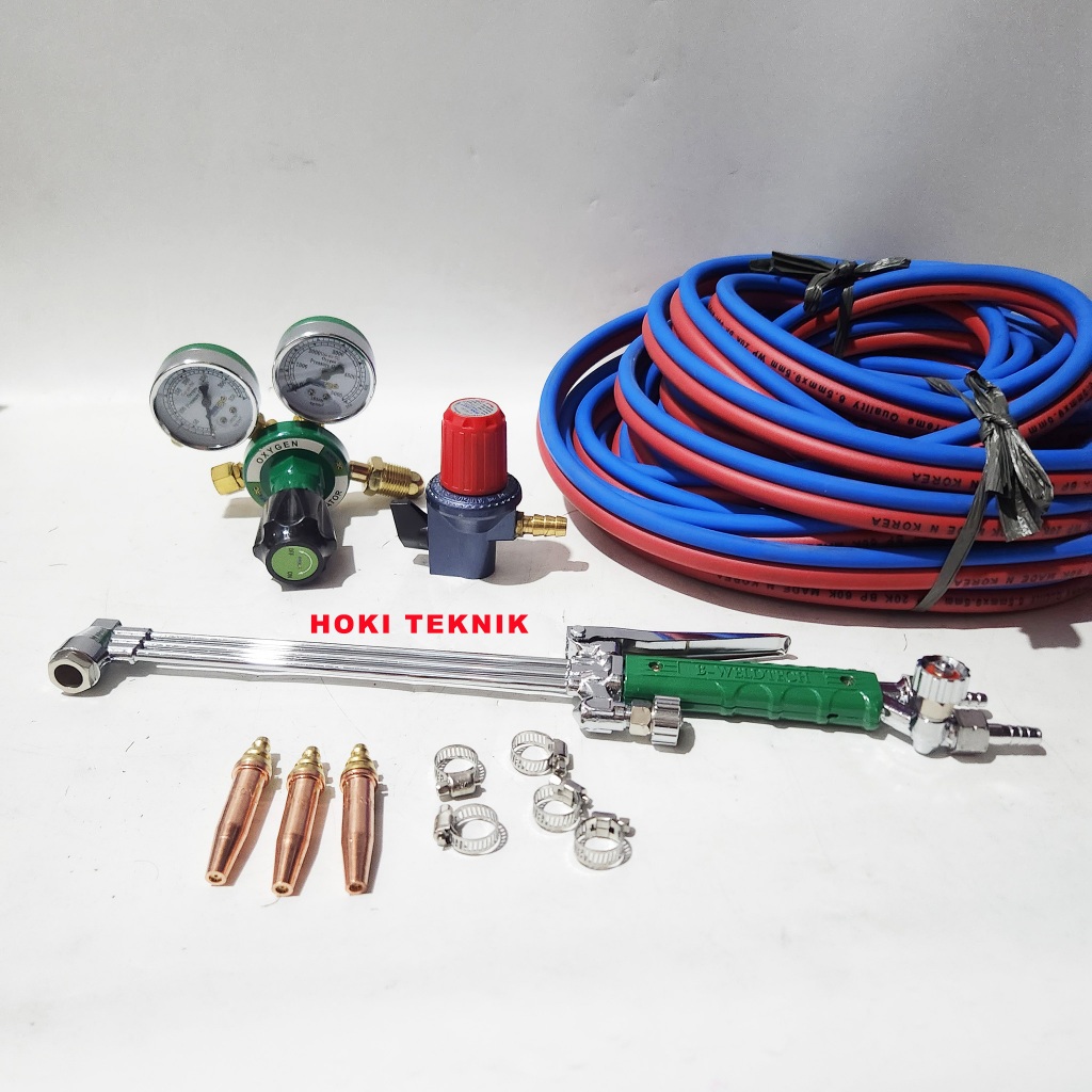 Jual Paket Blander Las Potong Strong 8 Cutting Torch Set | Shopee Indonesia