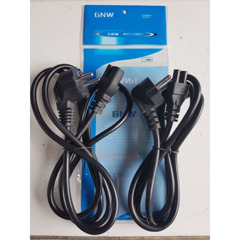 Jual Kabel AC power GNW universal laptop,komputer,cpu,monitor,dll ...